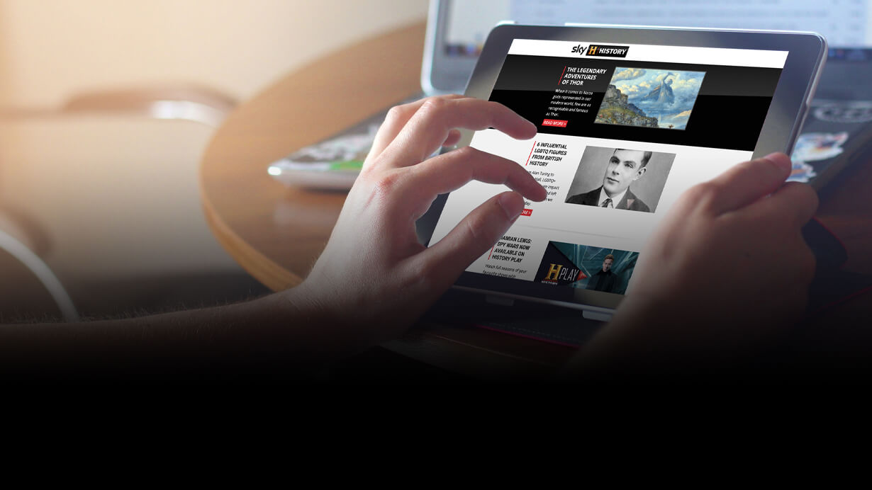 Subscribe to our newsletter | Sky HISTORY TV Channel