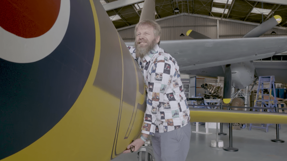 Tony Law on the de Havilland Mosquito | Sky HISTORY TV Channel